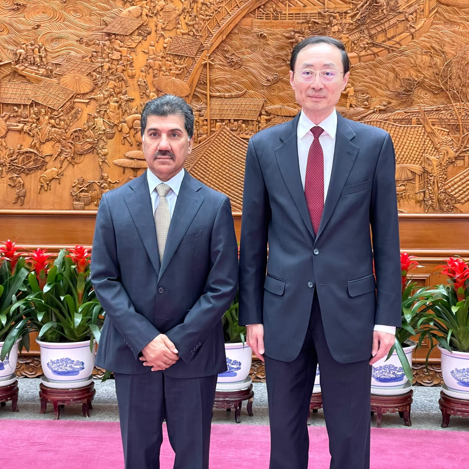 Secretary-General of Ministry of Foreign Affairs Meets Chinese Vice ...